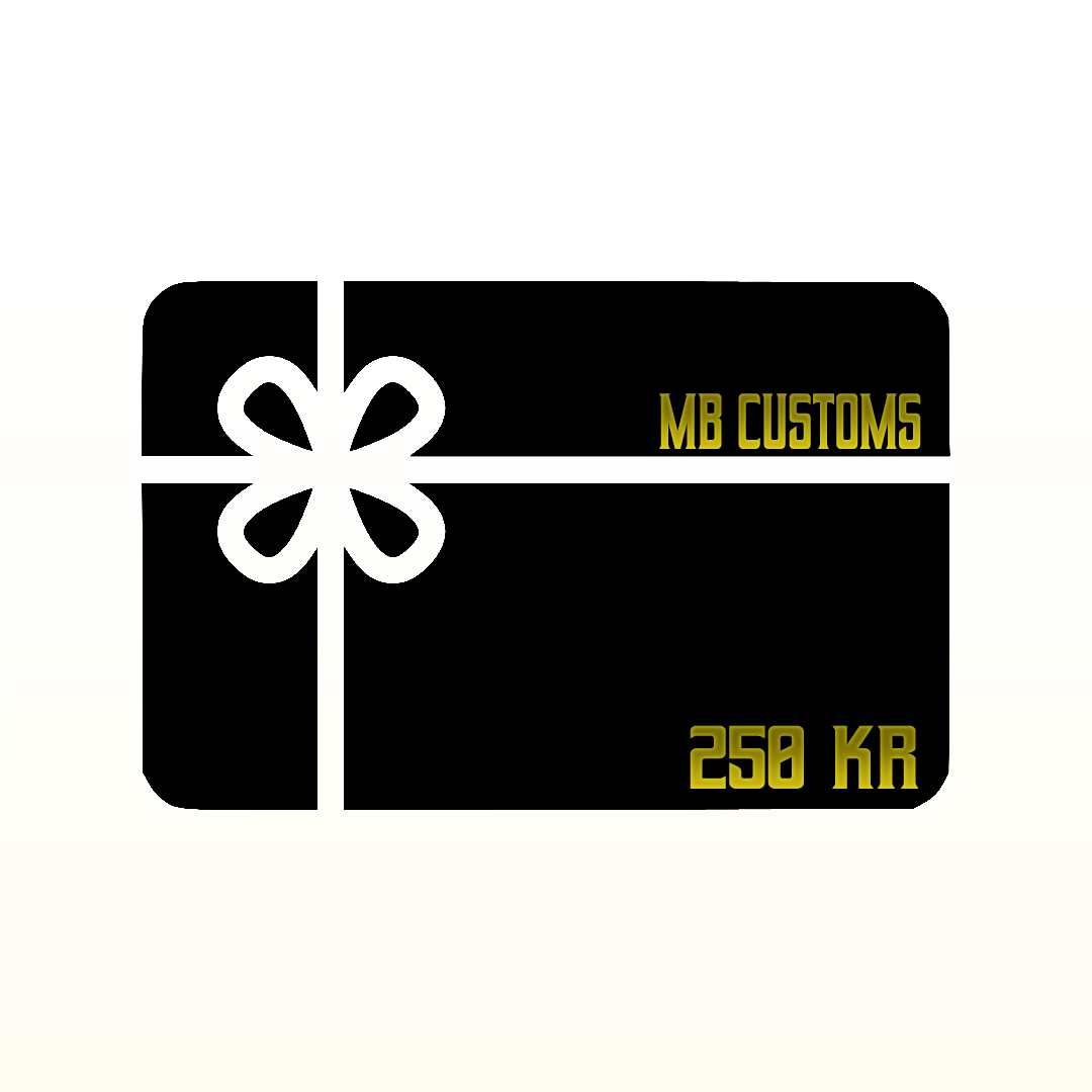 Presentkort – MB Customs